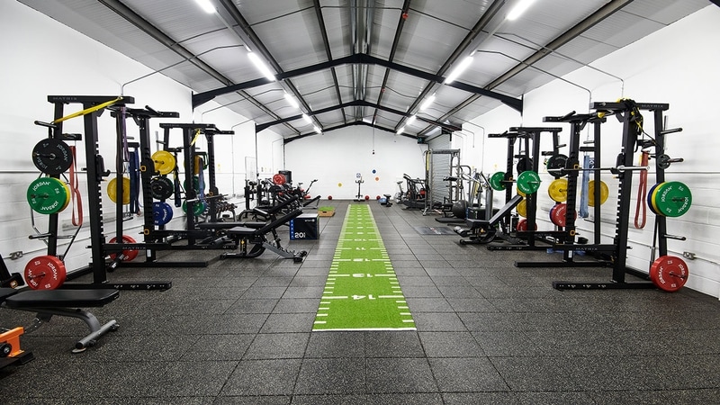 Bespoke Free Weight Area Flooring - Gym Flooring