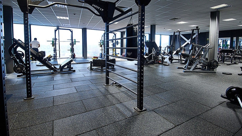 Bespoke Free Weight Area Flooring - Gym Flooring