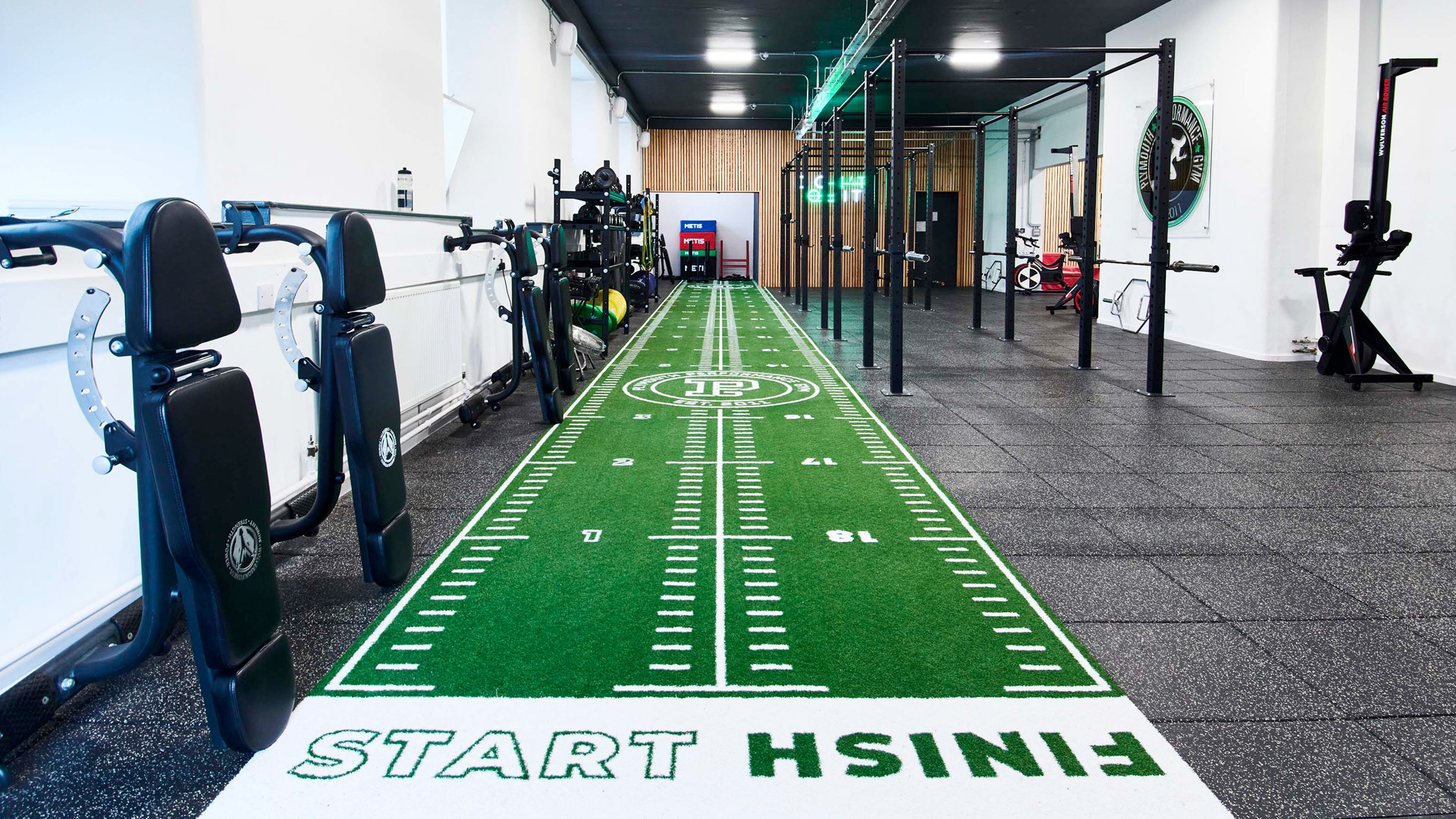 Sprint, Sled & Prowler Tracks Solutions - Gym Flooring