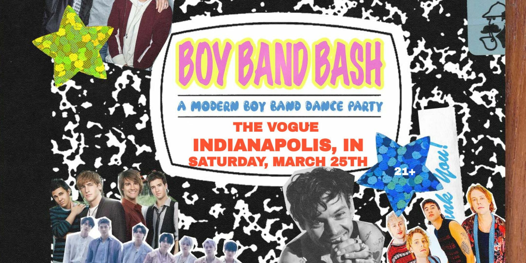 Best Night Ever: Boy Band Bash - Mar 25, 2023 at The Vogue: Presented ...