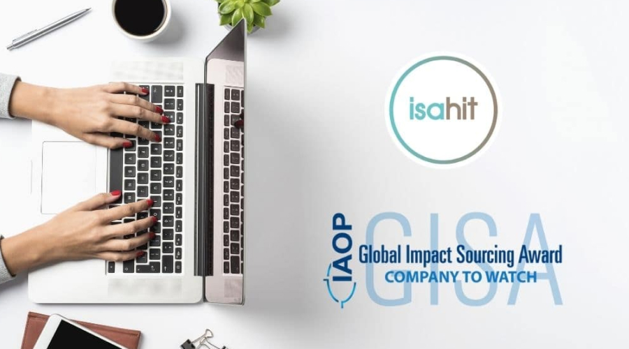"A company to watch for" in 2021: isahit, the impact sourcing platform