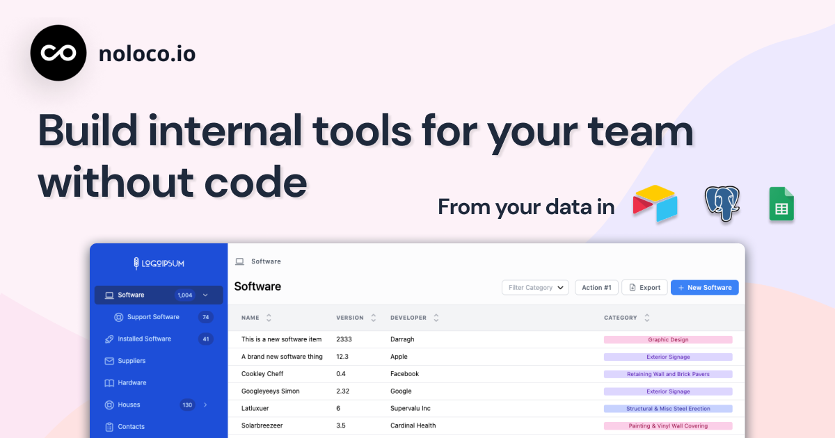 Client Portal - Build a custom client portal with Noloco