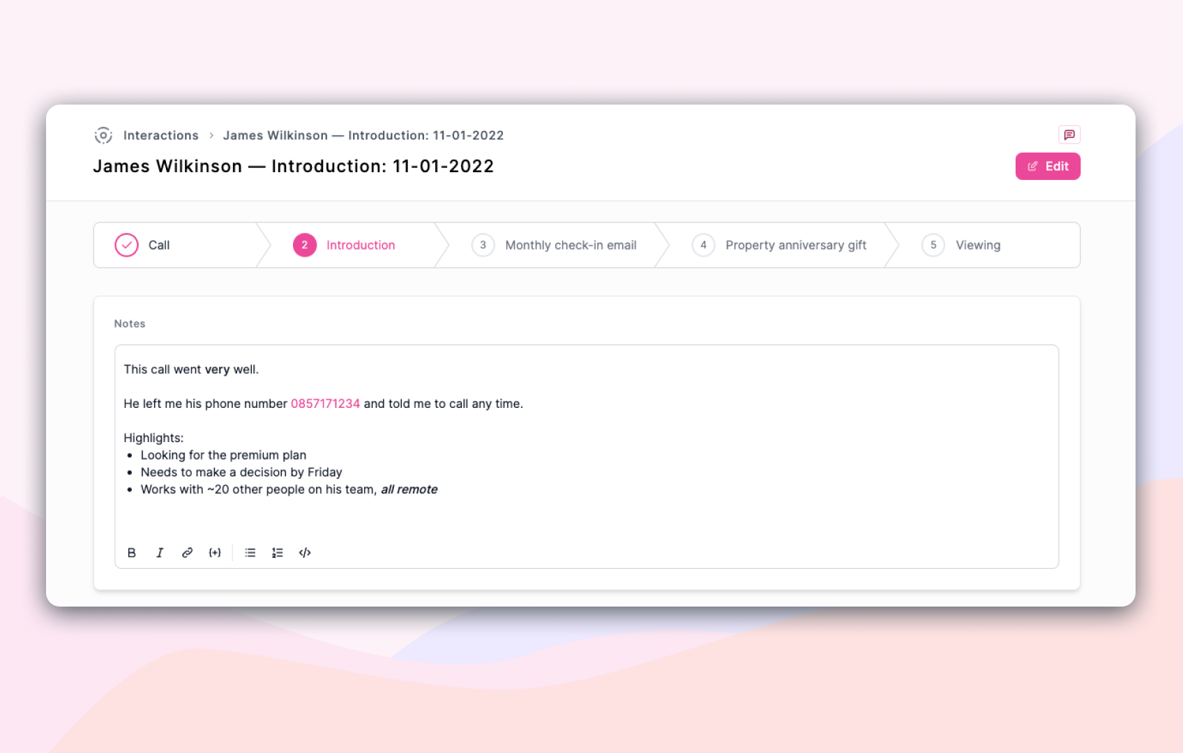 Noloco Product Update - Rich text editing, filter field visibility & drag and drop everywhere