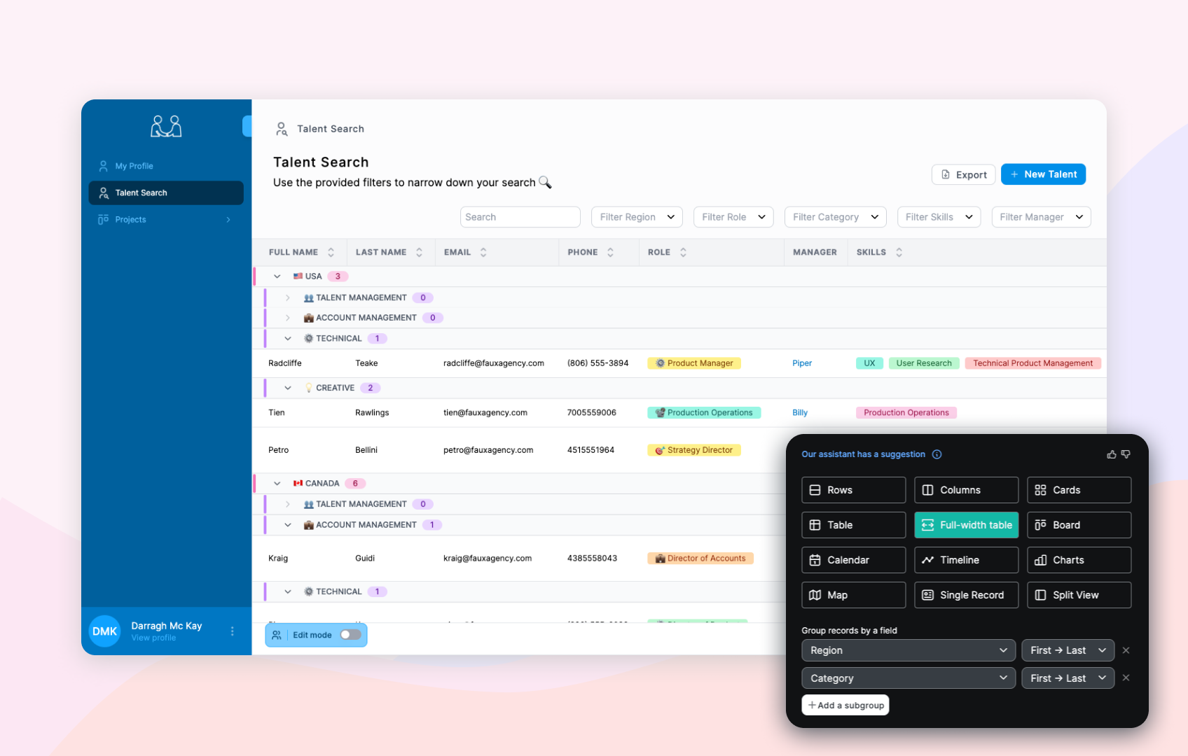 Noloco Product Update - Flexible layouts & multi-level grouping