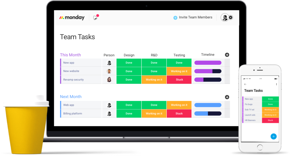 No-code vs Off-the-Shelf Project Management tools Monday.com, ClickUp ...