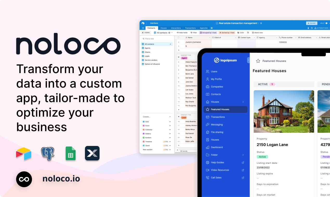 The Top 5 No-Code Tools to Help You Optimize Your Business Processes | Noloco Blog