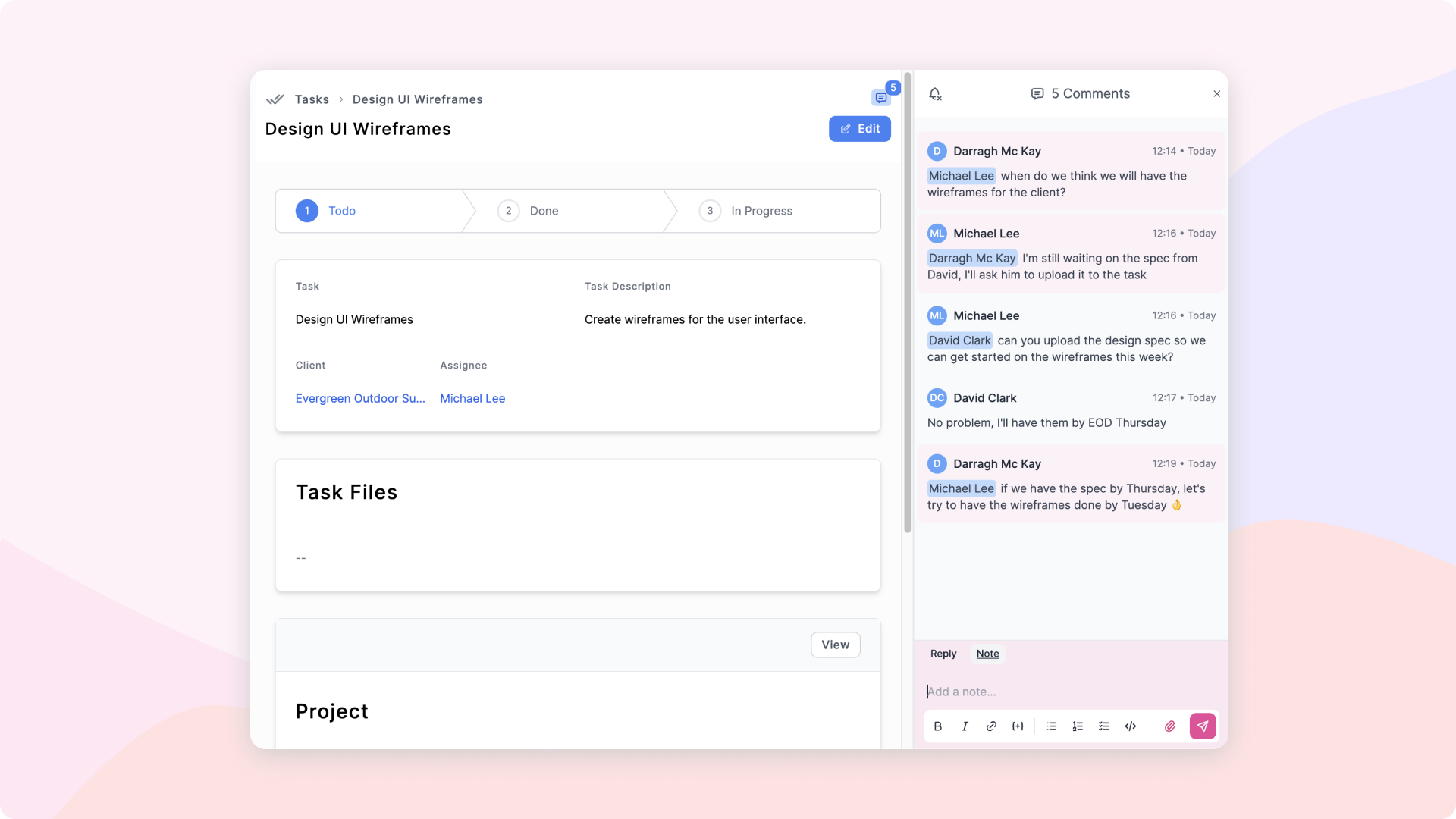 Noloco Product Update - Internal Record Notes, Quick Copy Paste