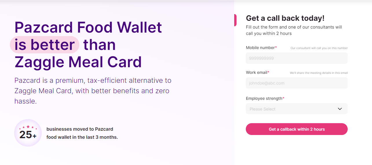 Pazcard vs Zaggle Meal Card - Zaggle Save Alternatives