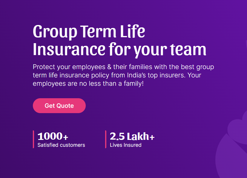 Group Term Life Insurance: Compare & Buy Group Term Insurance Online