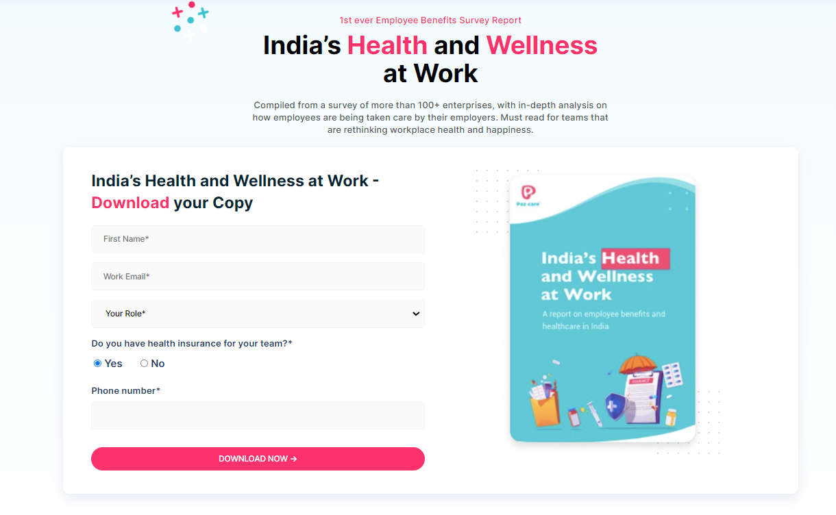 A Report on Employee Health and Wellness at work