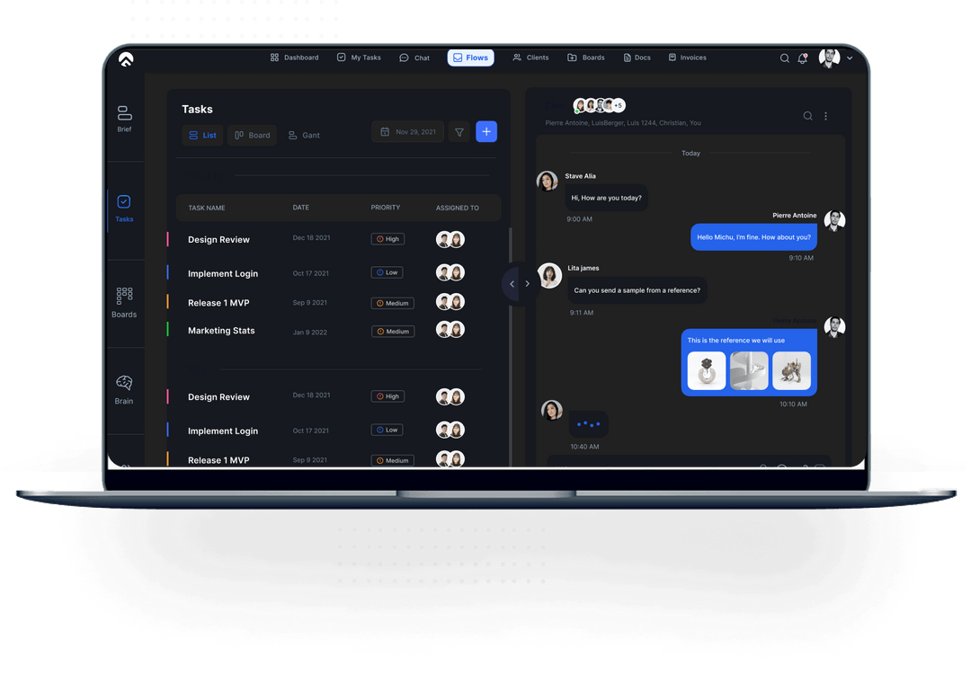 Flozy, a super-app for anyone with clients.