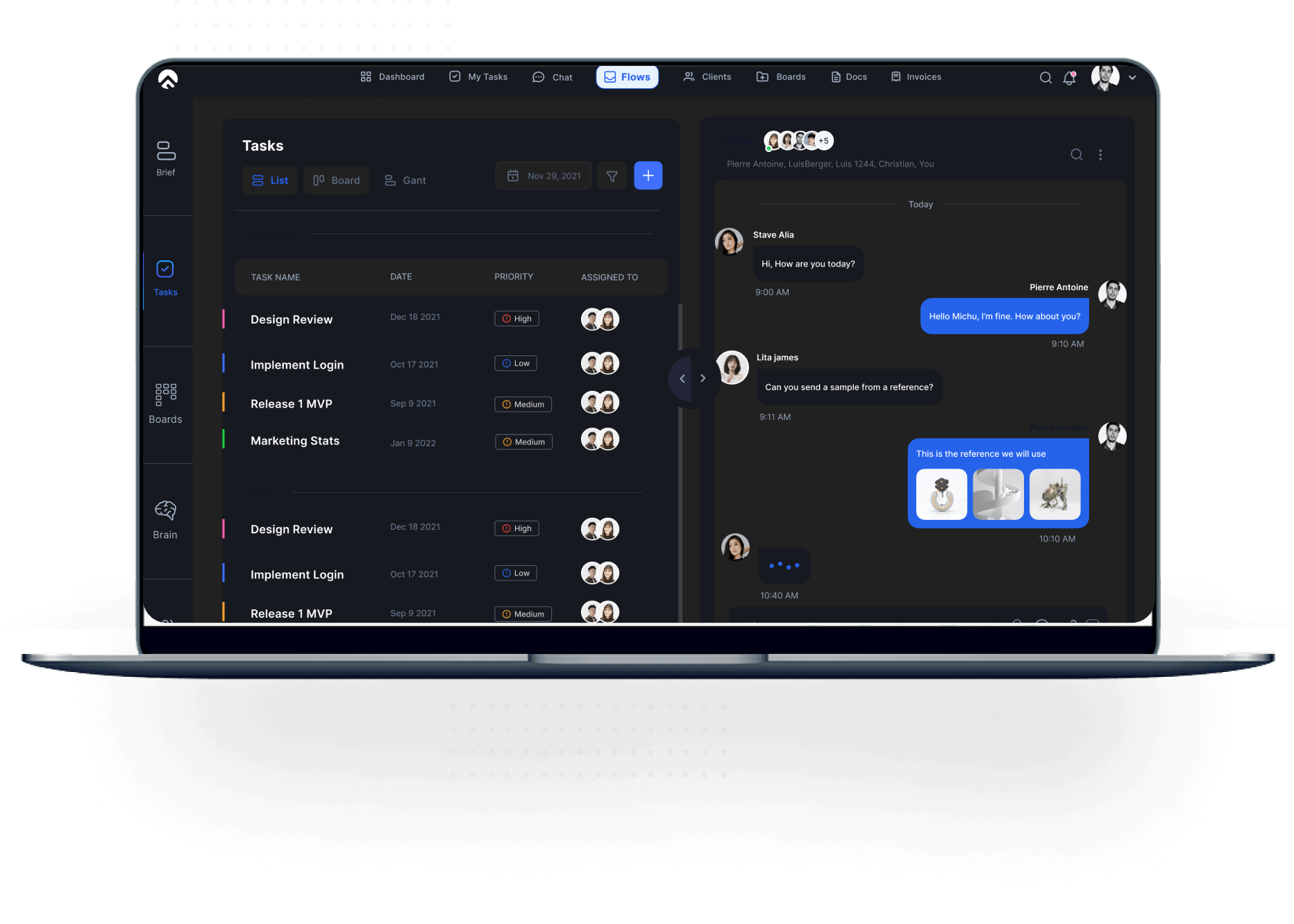 Flozy, a super-app for anyone with clients.