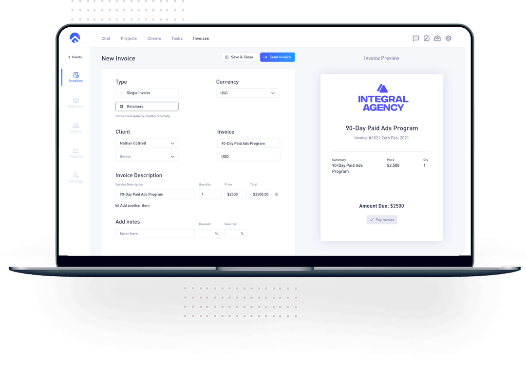 Flozy, a super-app for anyone with clients.