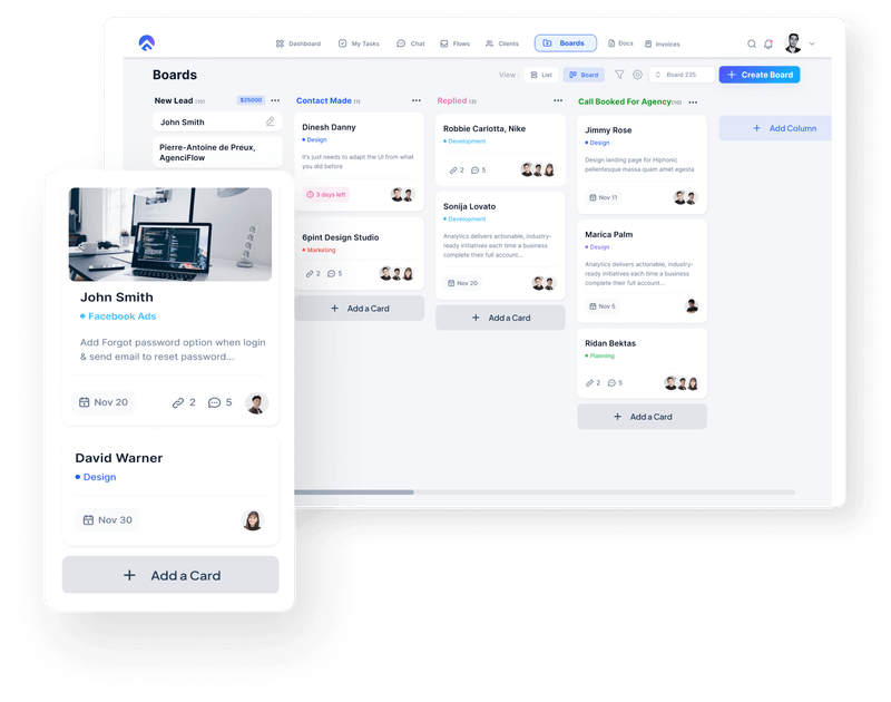 Flozy, a super-app for anyone with clients.