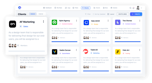 Flozy, a super-app for anyone with clients.