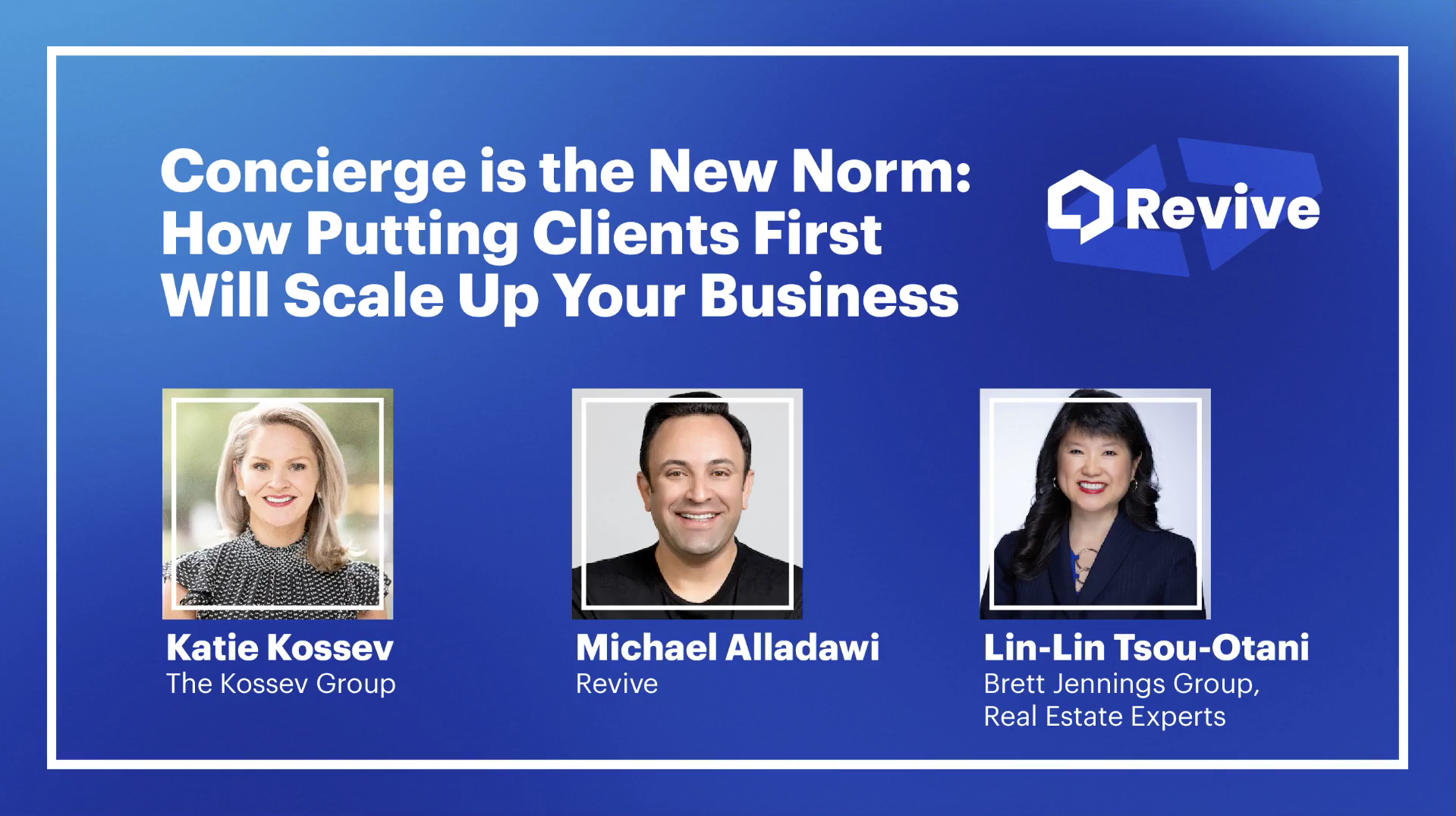 Concierge is the new norm: how putting clients first will scale up your ...