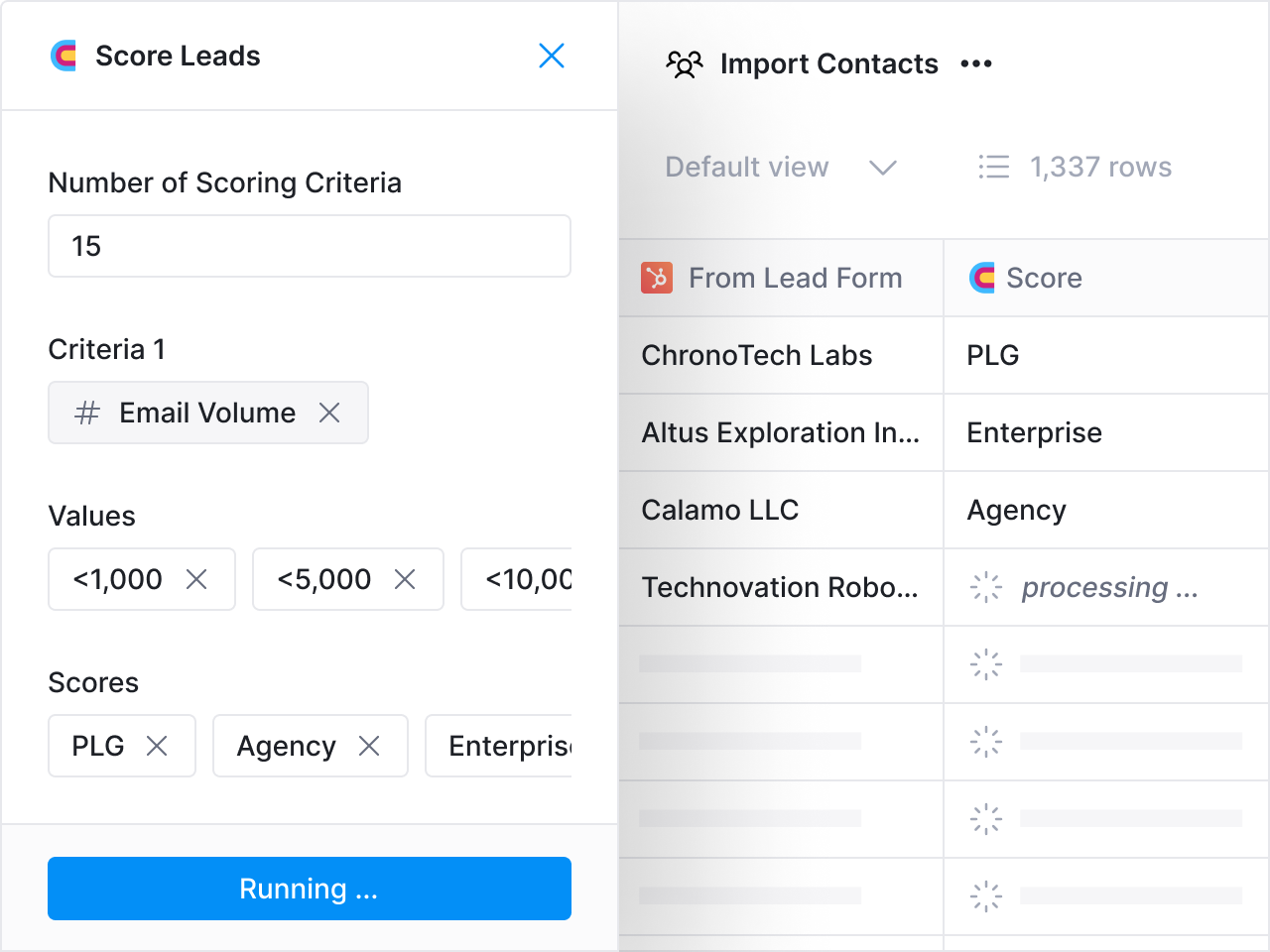Enrich, score, and message your inbound leads in seconds | Clay.com