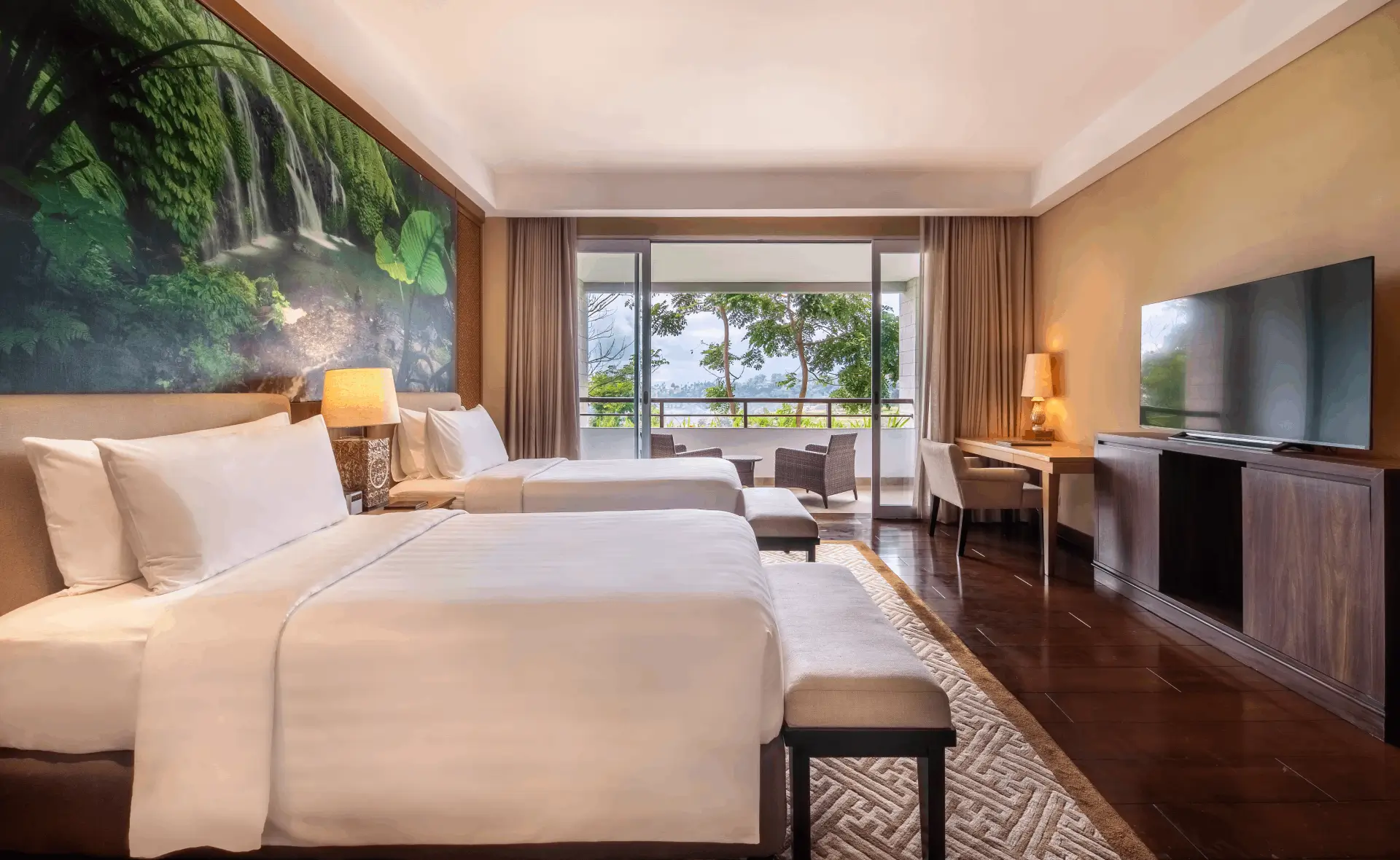 Nature-inspired hotel in Bali I Homm Saranam Baturiti