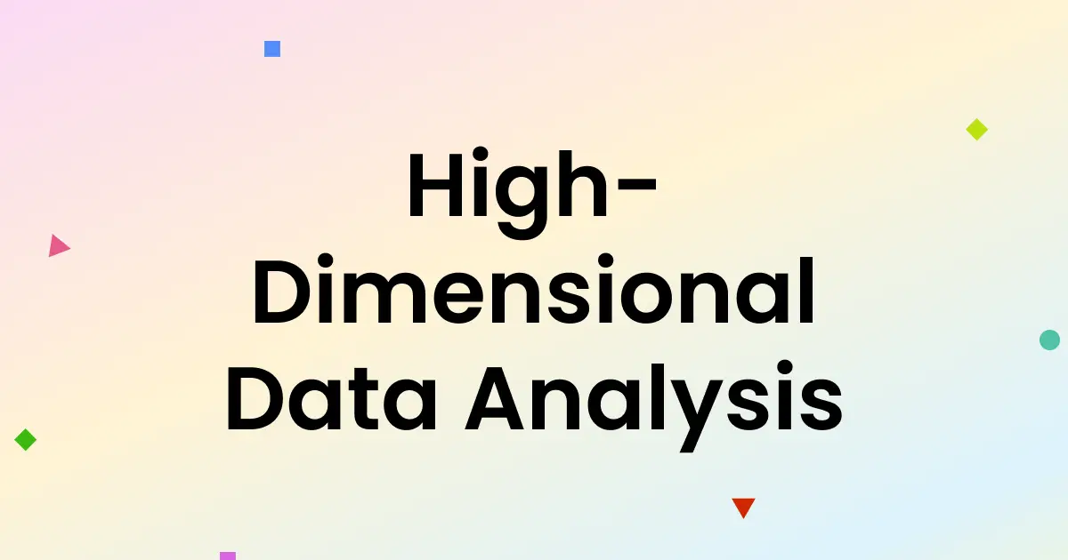 What is High-Dimensional Data Analysis?