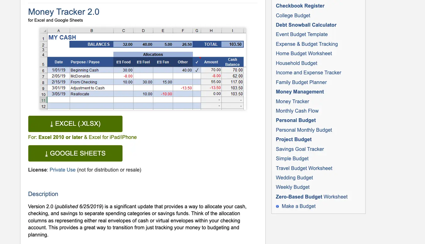50 Beautiful Excel Spreadsheet Templates in 2024 · Polymer