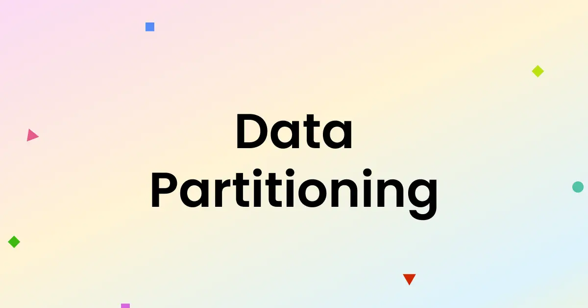 What Is Data Partitioning