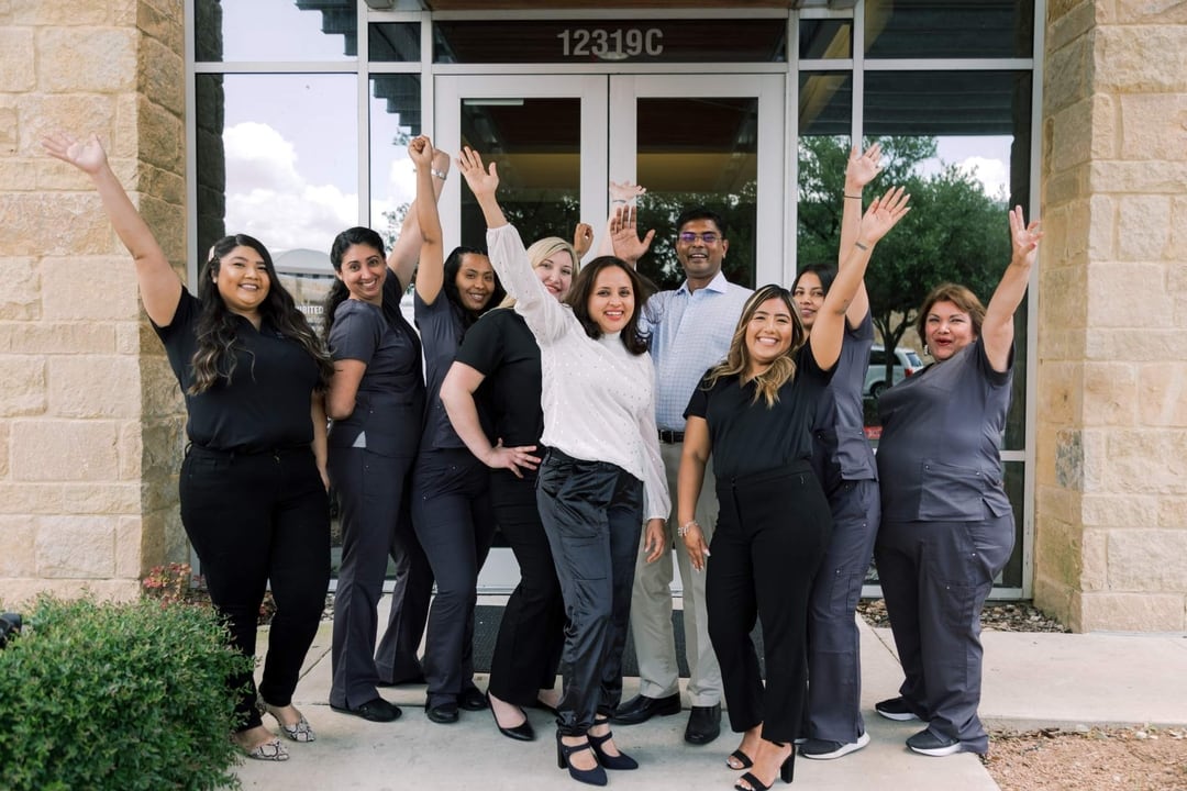 Dr. Sree Bodapati, Dr. Sid Gupta, and Dr. Shiyamali Sundararajan in ...