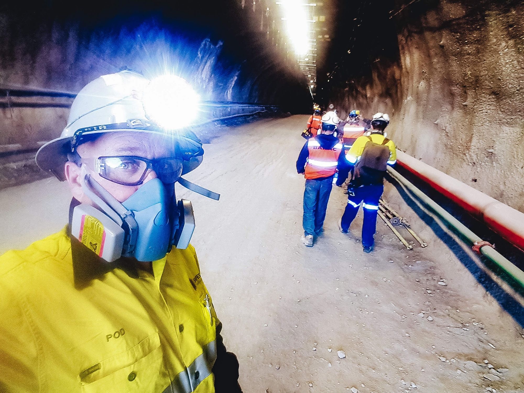 Laddertube Escapeway System at Chuquicamata Mine | Safescape
