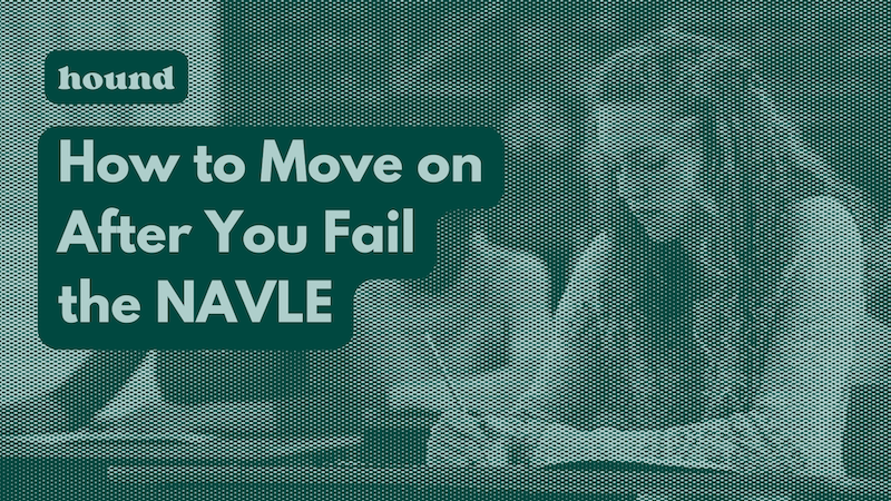 How to Move On After Failing the NAVLE | hound