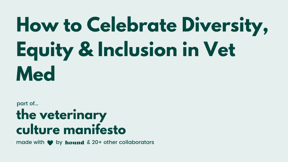 How to Celebrate Diversity in Veterinary Medicine | hound