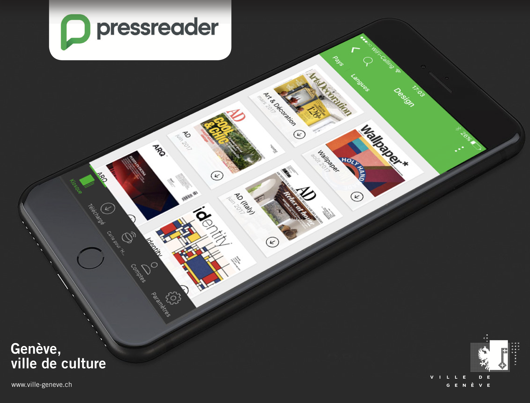 Accéder à PressReader depuis son compte lecteur-trice