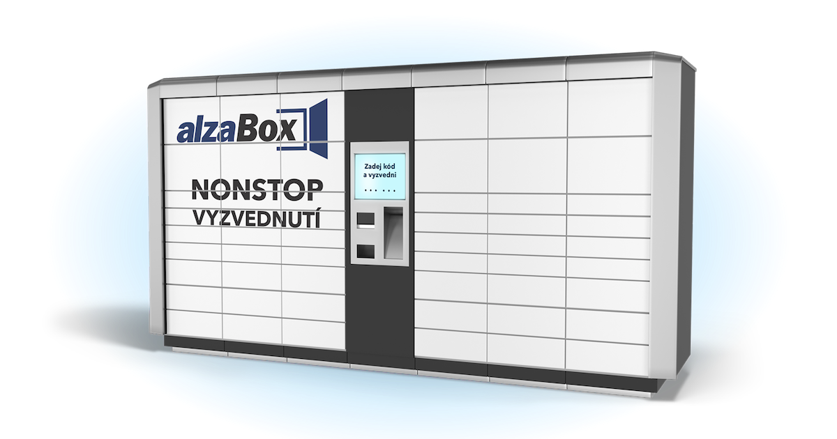 AlzaBox - sieť výdajných boxov v strednej Európe