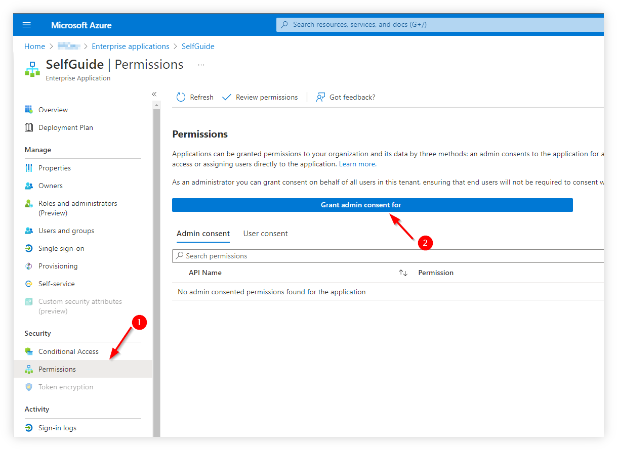 Multi-tenant Azure AD integration | Integrations | SelfGuide kb