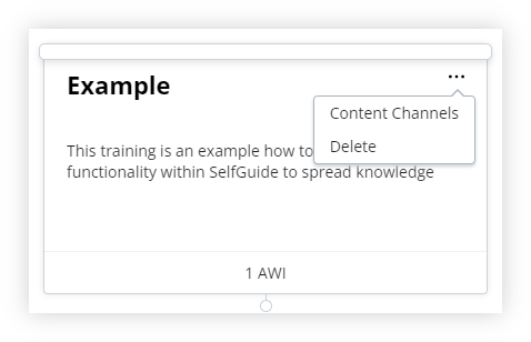 15/06 - Course in Content Channel | Releases | SelfGuide kb