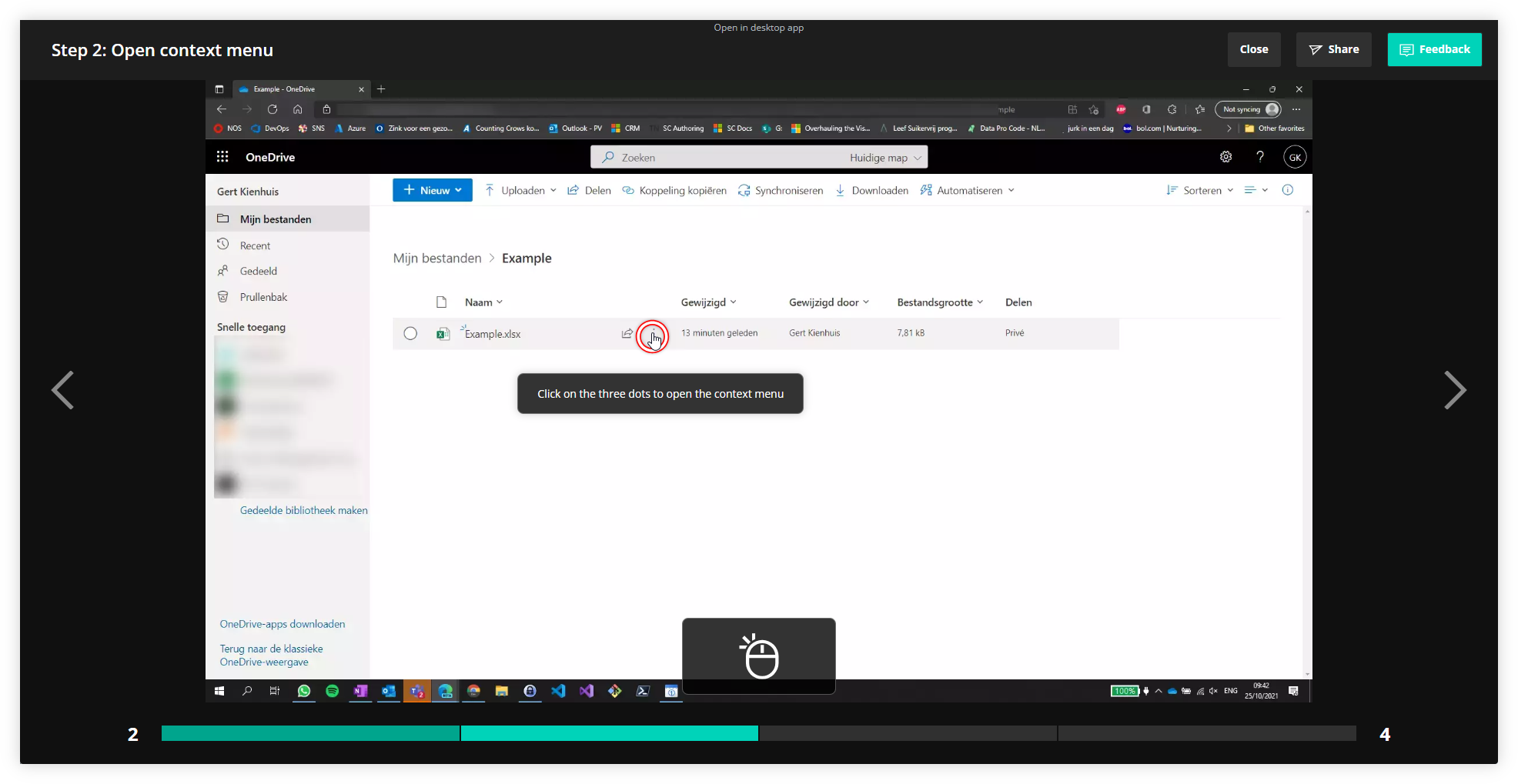 05/10 - Use step action in the viewer | Releases | SelfGuide kb