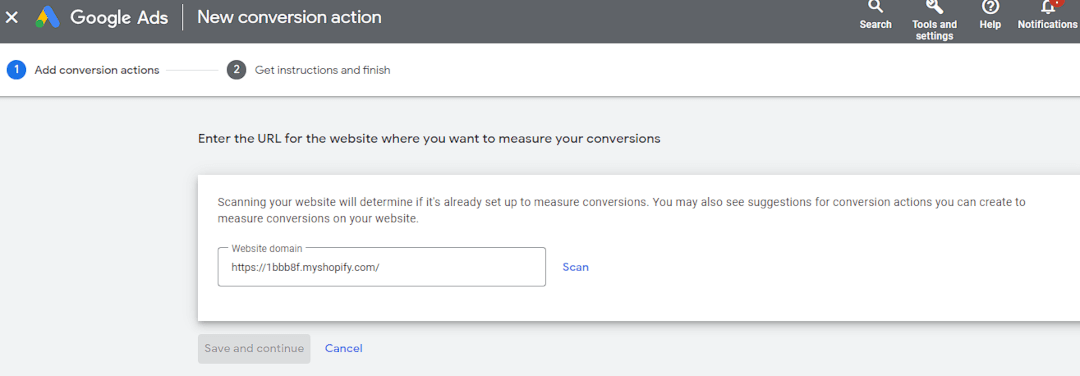 How to Set Up Google Ads Conversion Tracking on Shopify