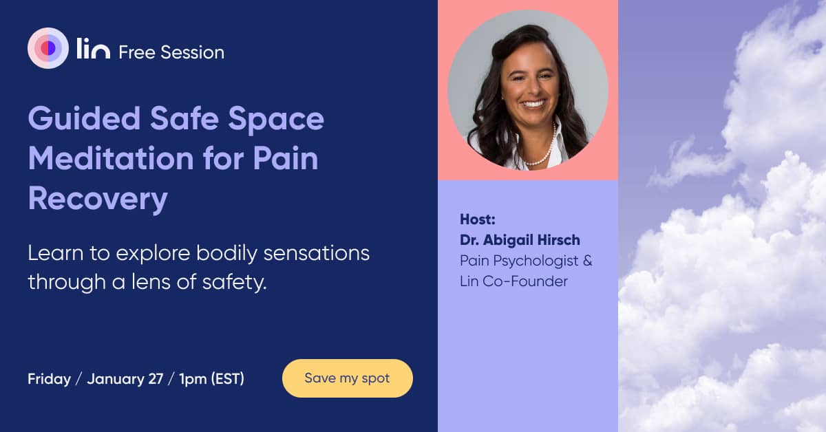 Guided Safe Space Meditation for Pain Recovery | Lin.health
