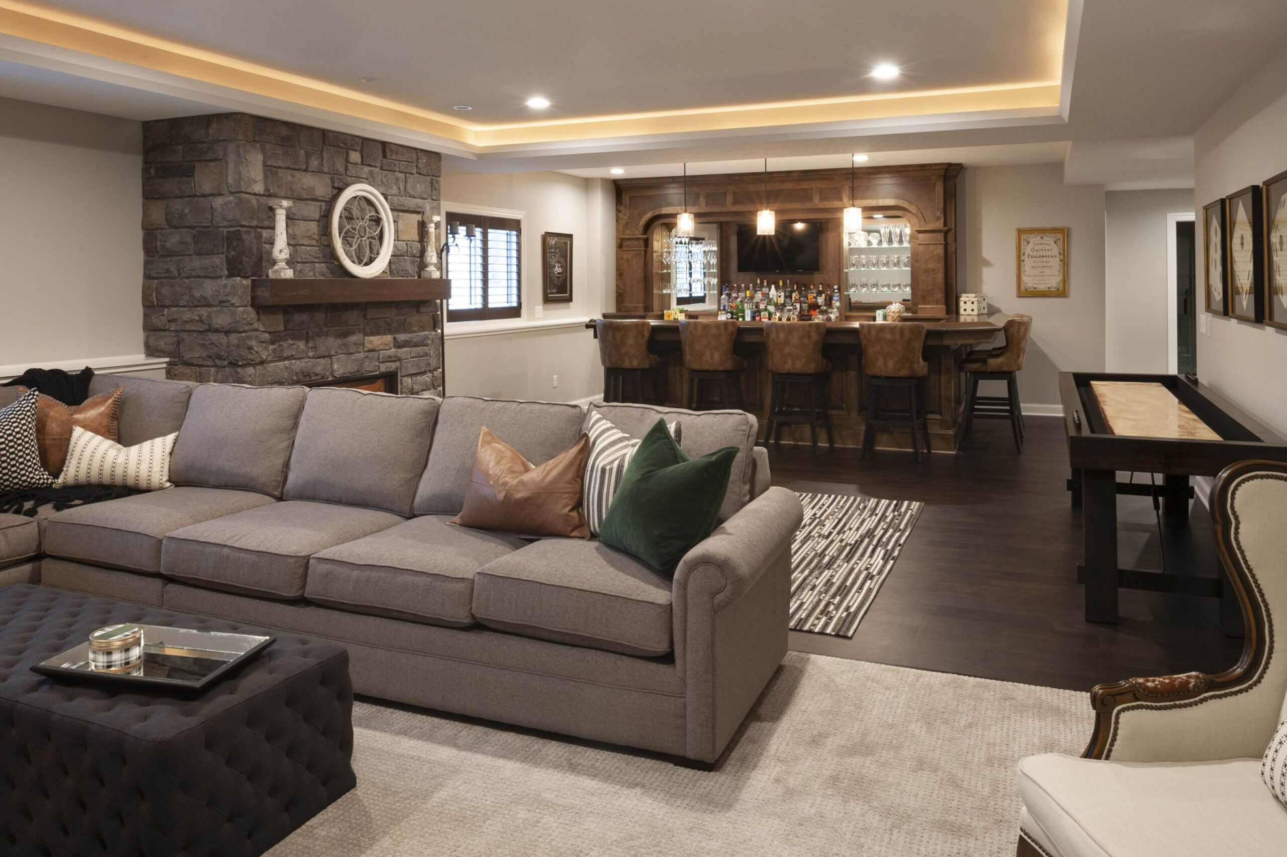 How to Design a Basement Remodel | Country Creek Builders