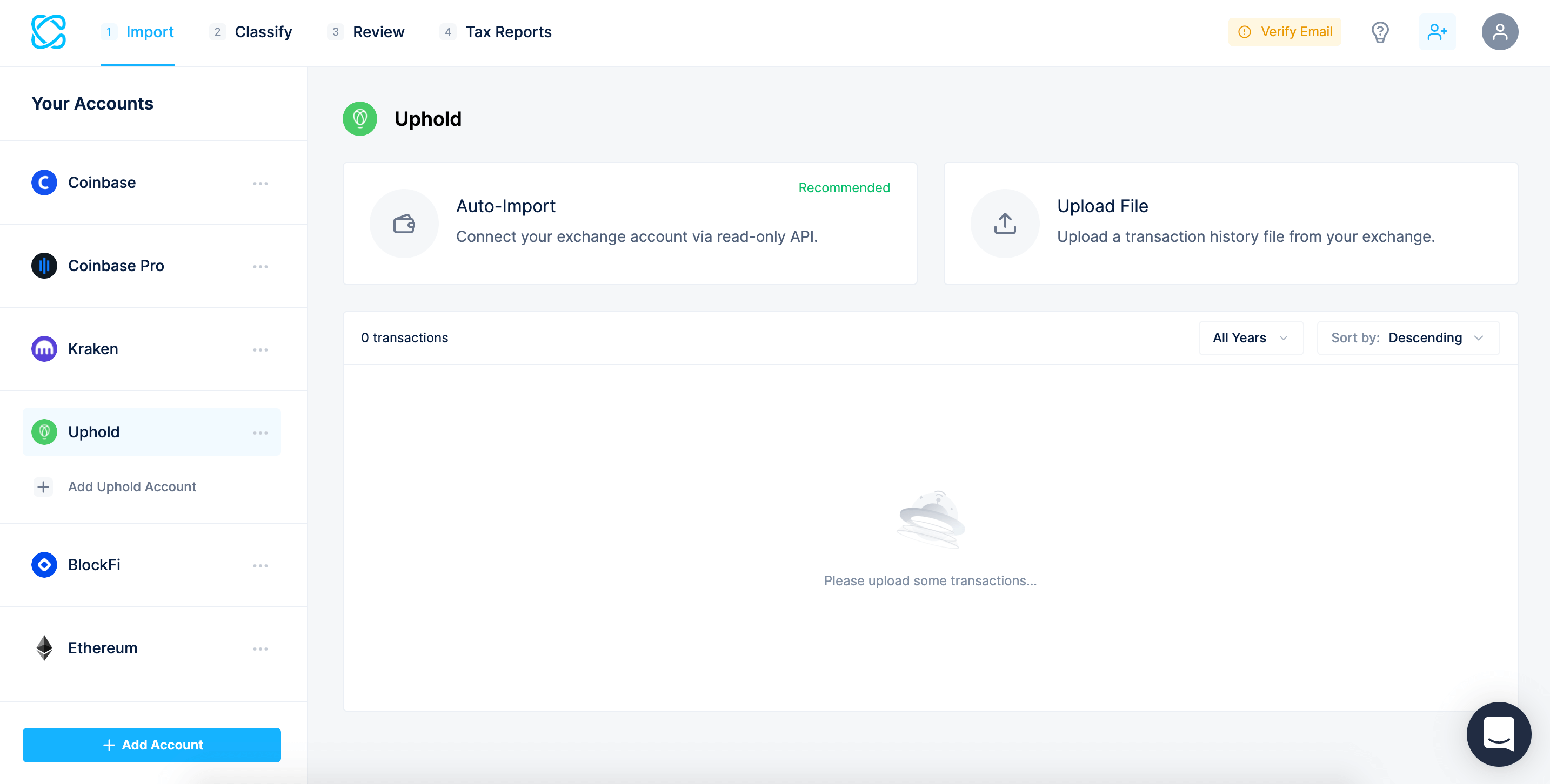 How to do your Uphold Taxes | CoinLedger