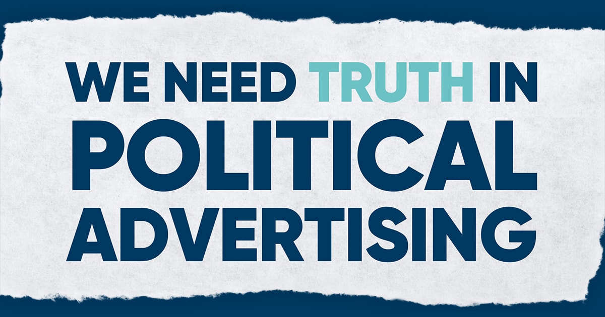 It’s legal to lie to voters in political ads