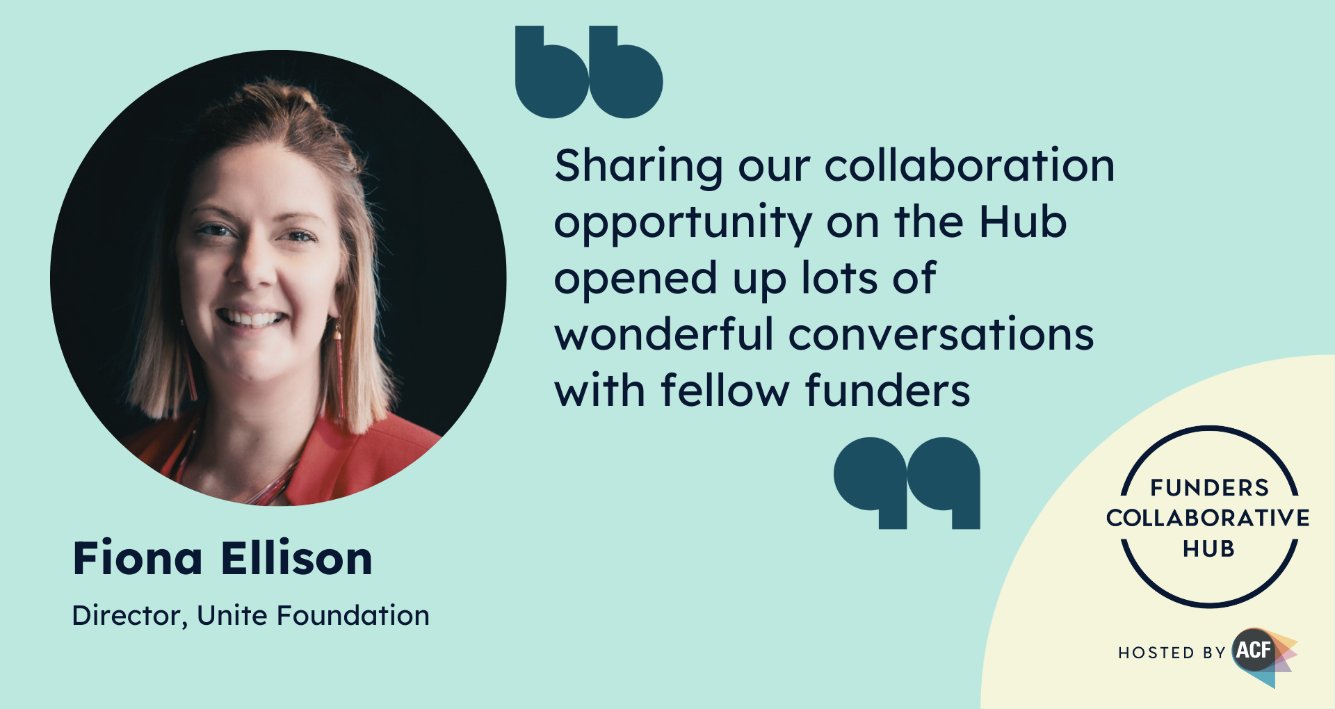 From conversations to collaborations | Funders Collaborative Hub