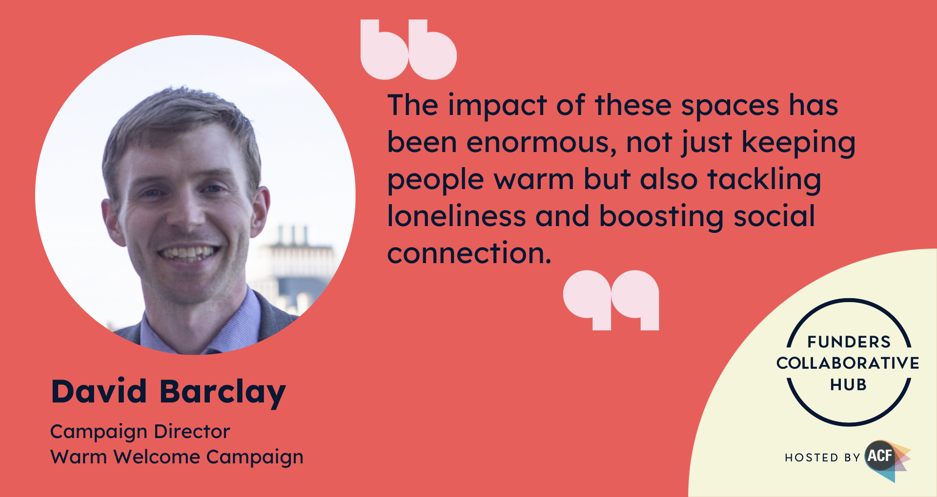 Warm spaces will be needed again next winter. How can we build a ...