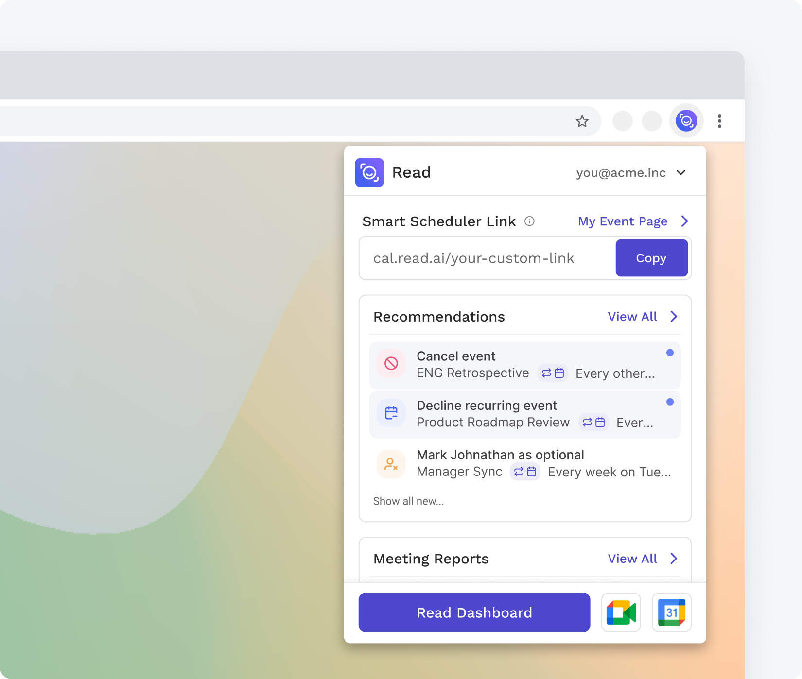 Using Read's browser extension – Read Help Center