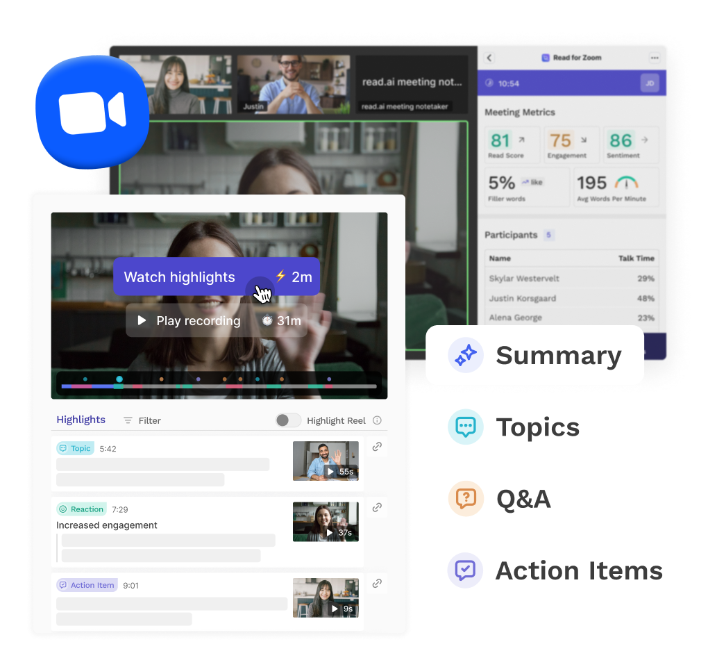 Meeting Summaries, Transcript, Video Playback, and Real-Time Insights ...