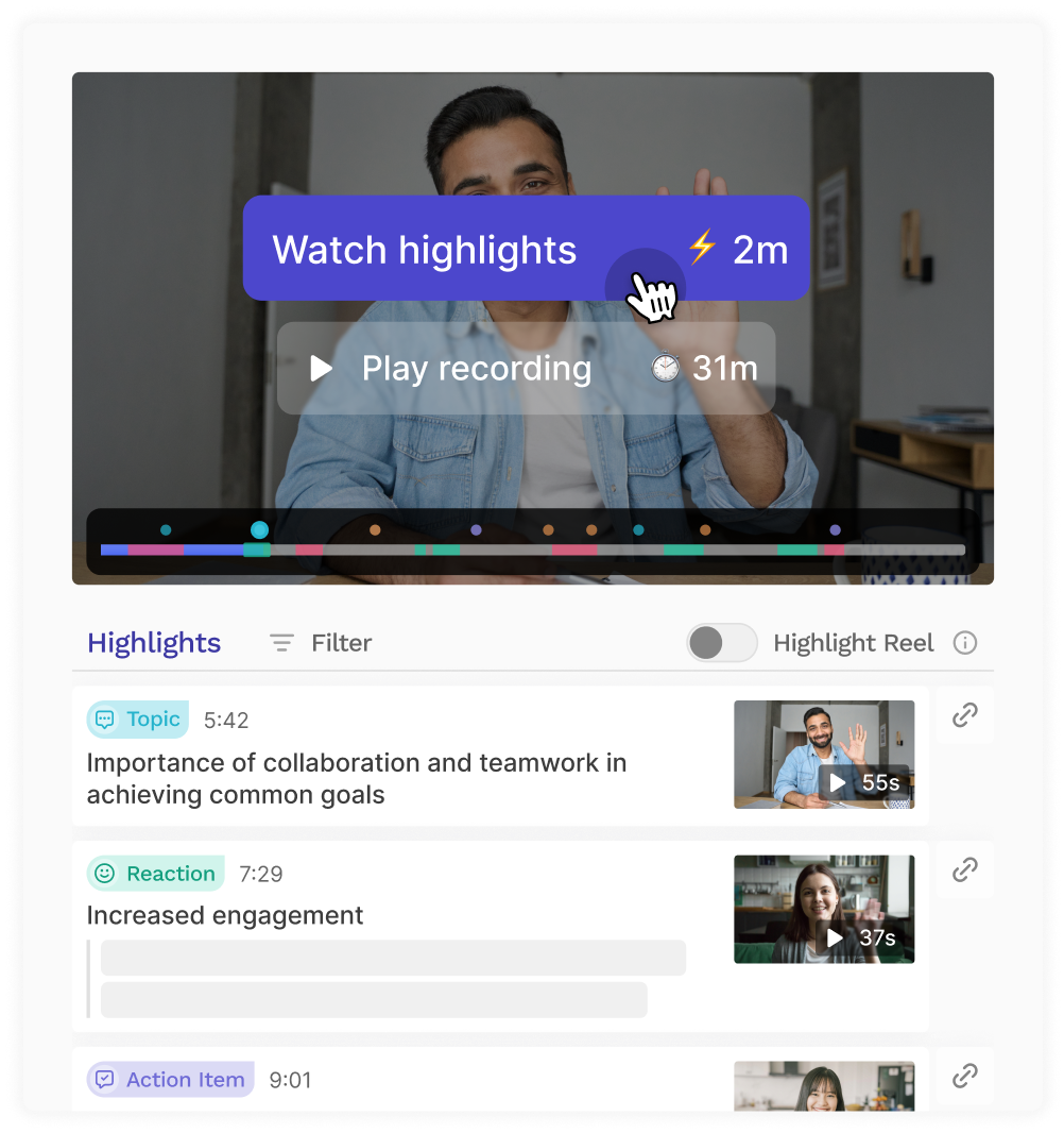 Automated Meeting Reports, Transcripts, Notes, Video, Coaching ...