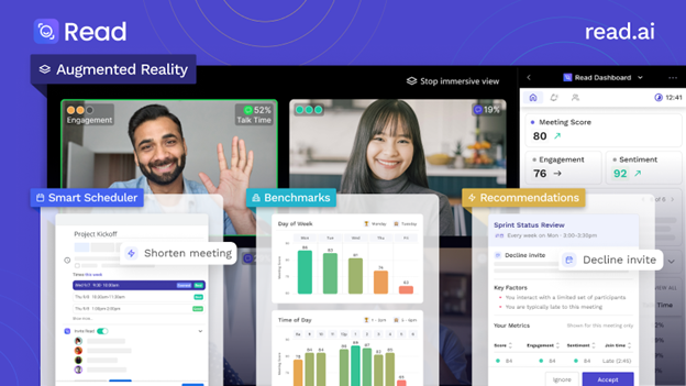 Introducing Read Recommendations, Smart Scheduler, Workspaces, Meeting Playback, and AR