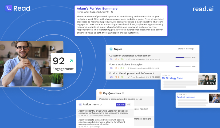 Read AI Introduces For You Page for Meetings | Read