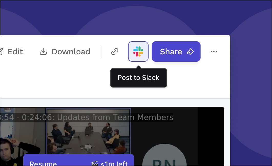 Read AI Introduces Slack Share + Updated Sharing Features