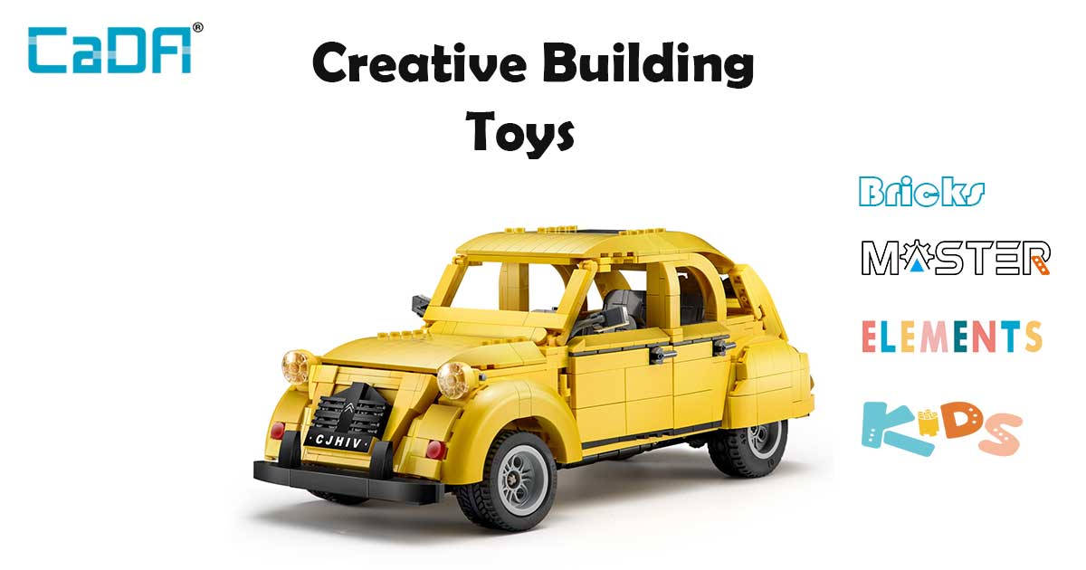 Creative Building Toys for Kids and Adults | CaDA Bricks