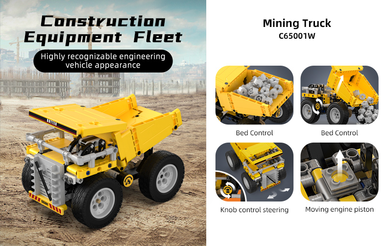 Mining Truck | CaDA Bricks