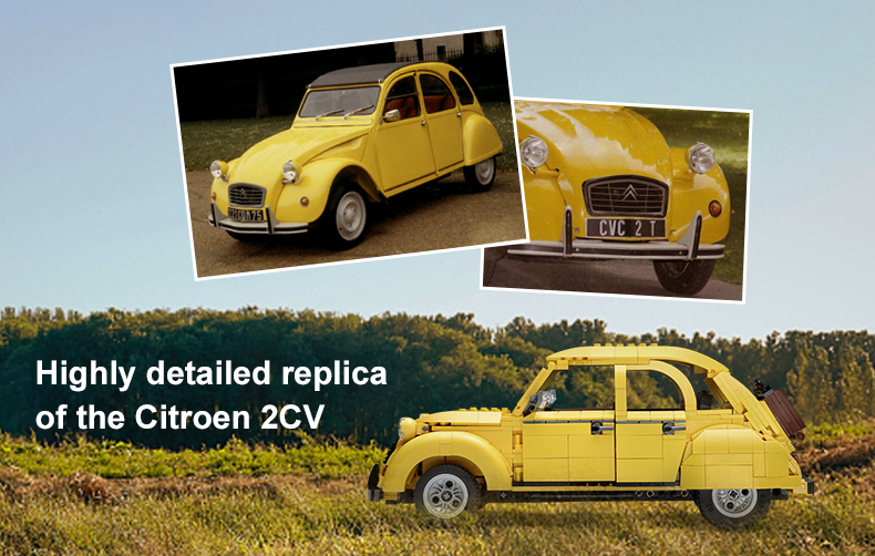 Citroen 2CV C61026W | CaDA Bricks